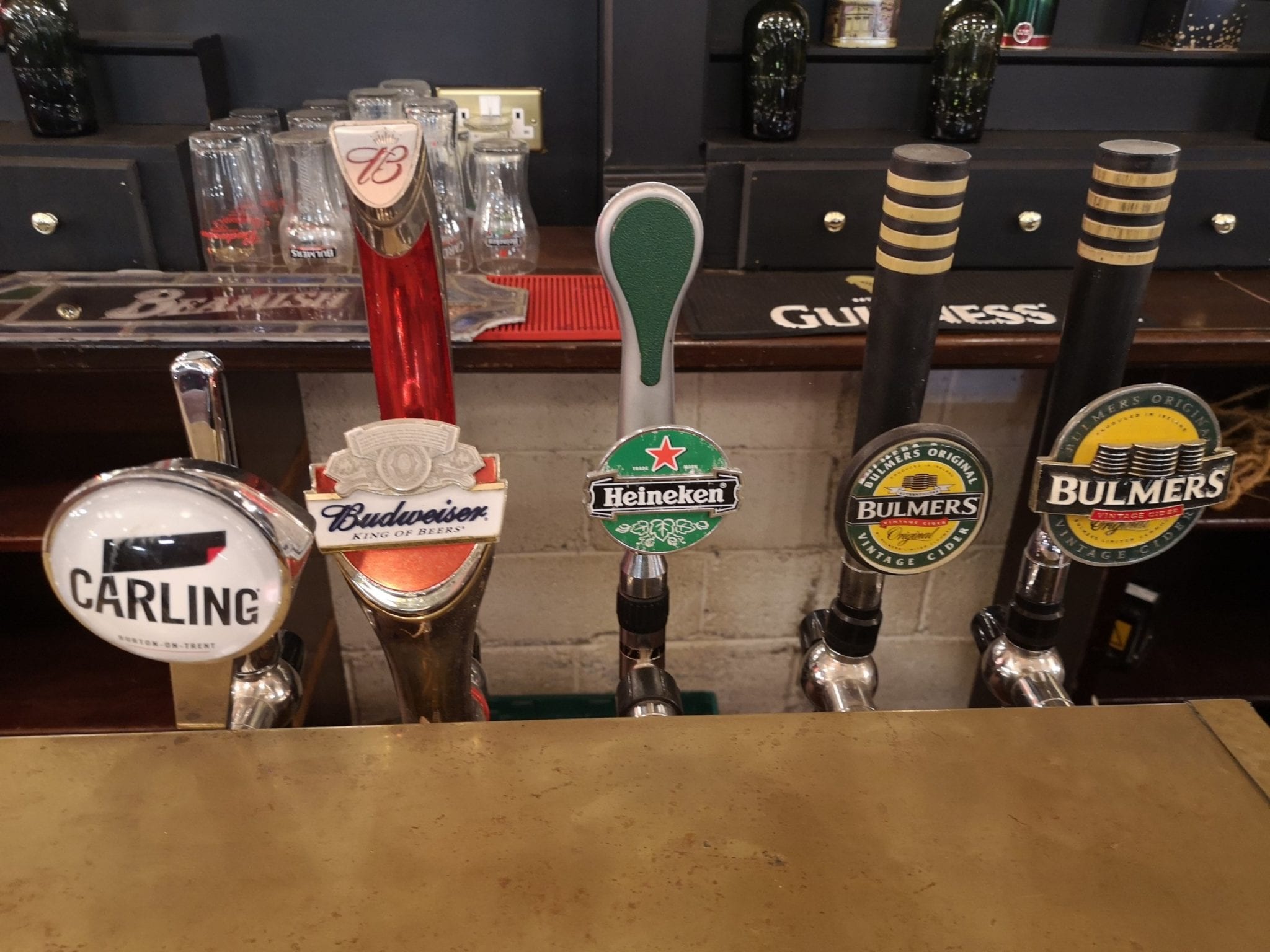 Beer Taps – Used Pub and Hotel Equipment