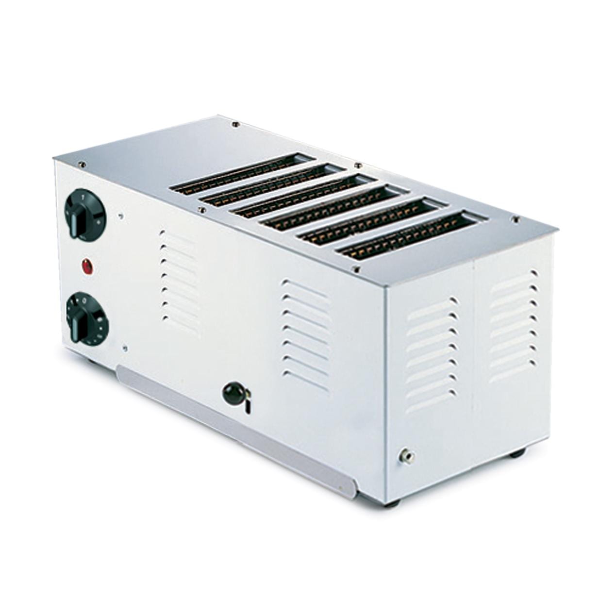 6ATW 6 SLOT BREAD TOASTER WHITE FINISH - Used Pub and Hotel Equipment