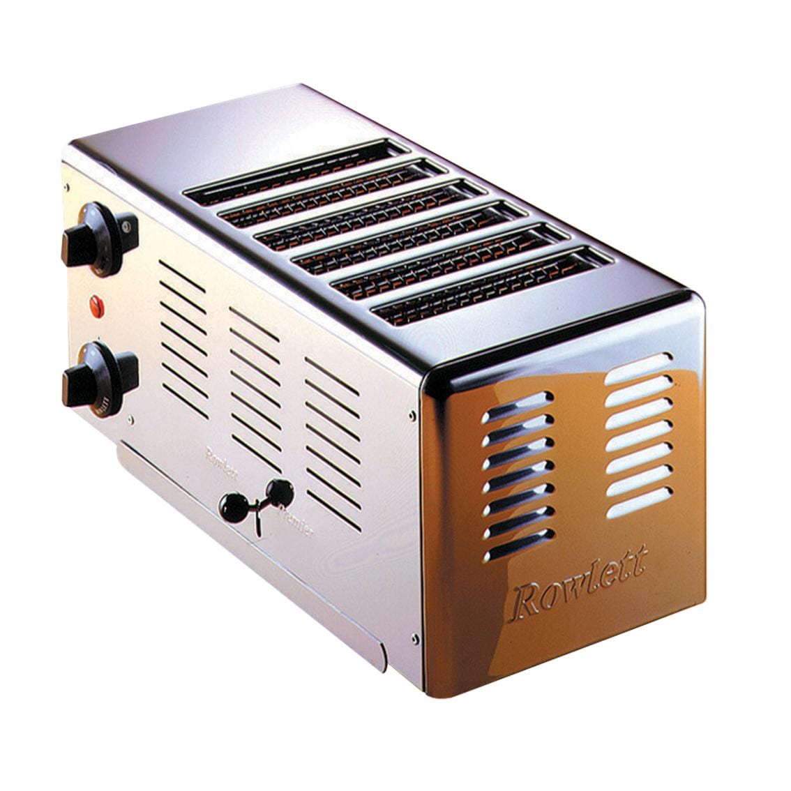 6ATS 6 SLOT BREAD TOASTER STAINLESS STEEL FINISH. - Used Pub and Hotel ...