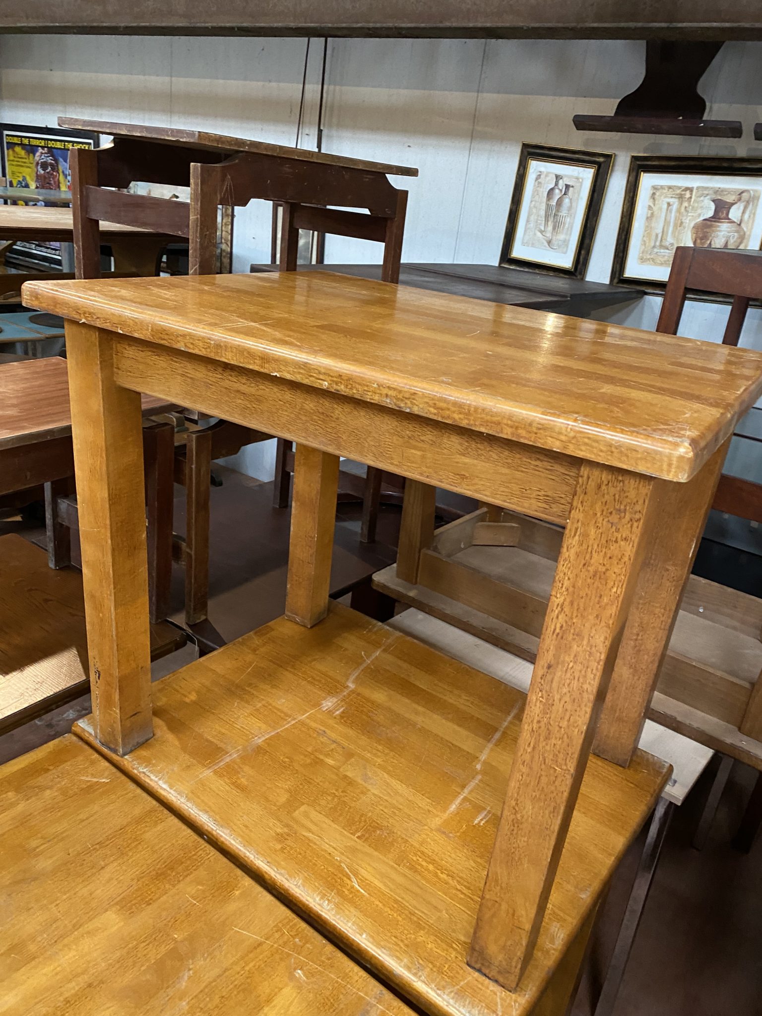 Rectangle restaurant tables - Used Pub and Hotel Equipment